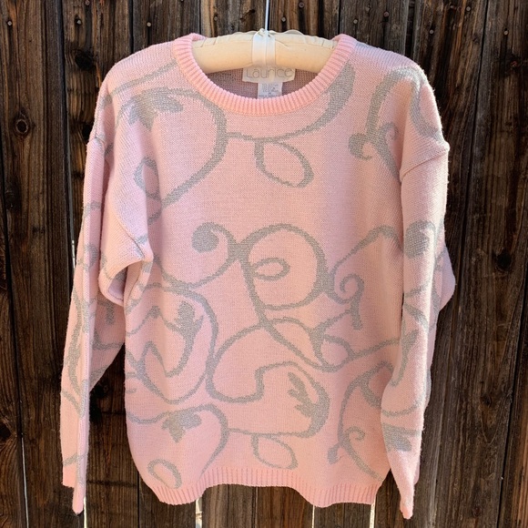 Vintage | Sweaters | Vintage 9s Retro Sparkling Sweater | Poshmark